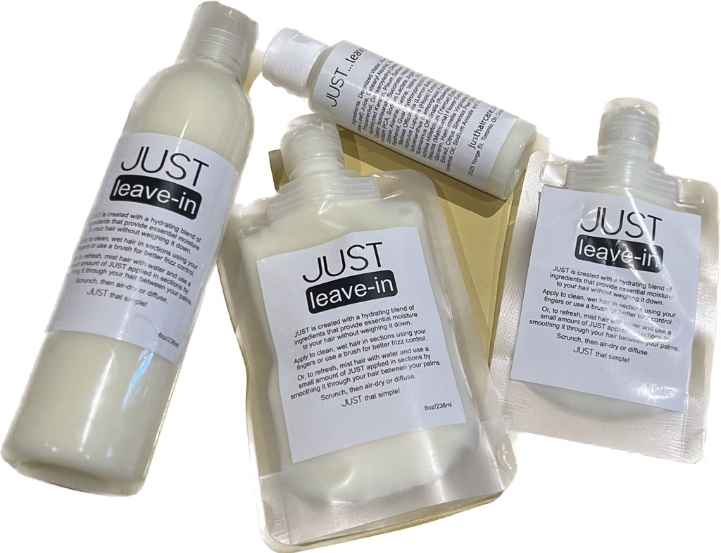 Just Leave-In 100% Natural Oil Free Styling Cream – Curly Girls Studio